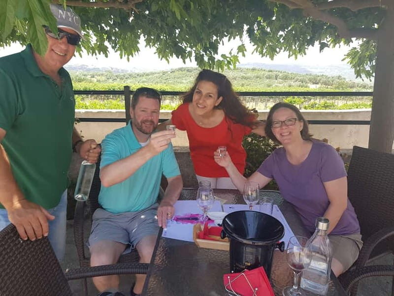 Heraklion: Dafnes Wine Region Private Tour with Lunch - In The Sum Up