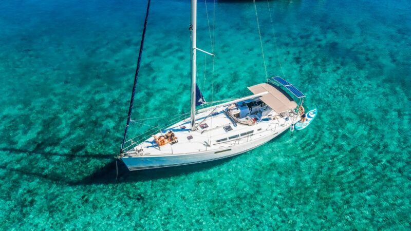 Heraklion: Dia Island Sailboat Cruise with Swimming and Meal - Key Points