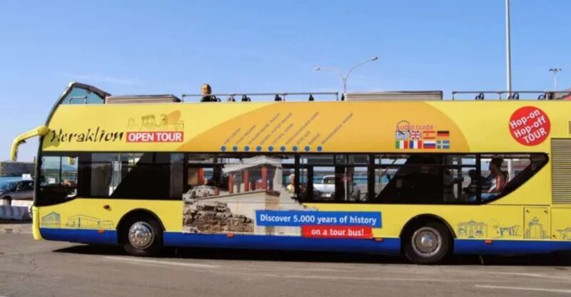 Heraklion: Hop-on Hop-off Open Top Bus Sightseeing Tour - How the Experience Unfolds