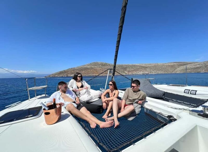 Heraklion Luxury Sailing Catamaran Dia Island | Gourmet Menu - Authentic Guest Feedback