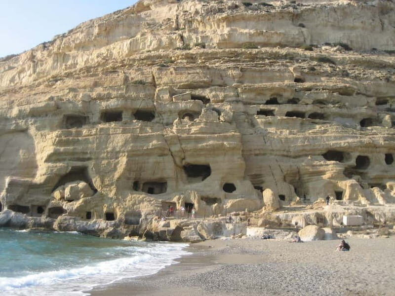 Heraklion: Matala & Zaros Hidden Treasures Day Trip - Key Points