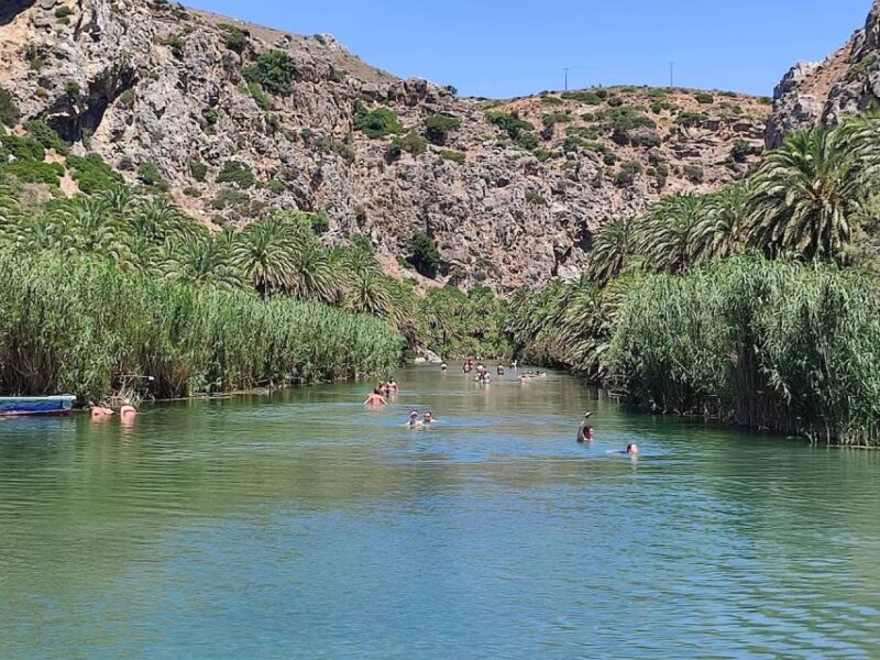 Heraklion: Preveli Palm Beach Boat Trip & Rethymno Town Tour - Authentic Experiences & Traveler Feedback