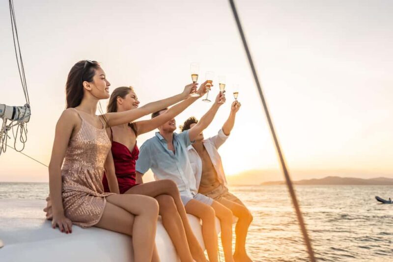 Heraklion: Sunset Catamaran to Dia with Prosecco & Snacks - Authentic Experiences from Past Travelers