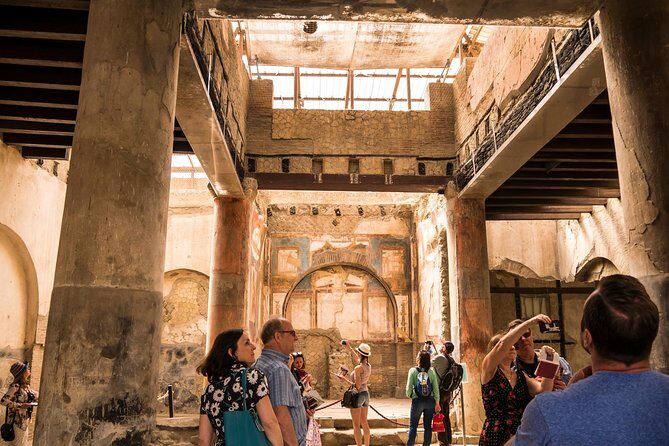 Herculaneum small group tour with an archaeologist - skip the line - The Visitor Experience and Practical Tips