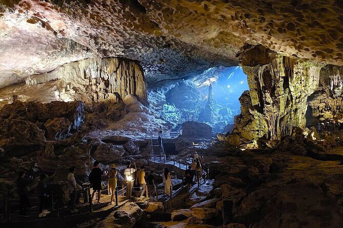 Hercules Cruise Halong Bay Luxury 1 Day Tour from Tuan Chau Port - Kayaking and Bamboo Boat Rides at Luon Cave