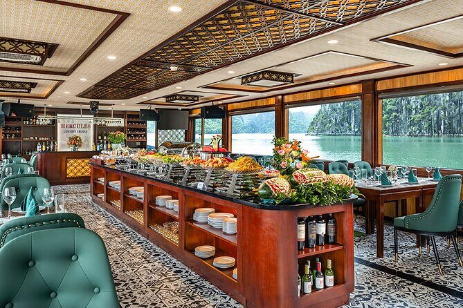 Hercules Cruise Luxury Day Tour in Halong Bay from Hanoi - Transportation and Group Size