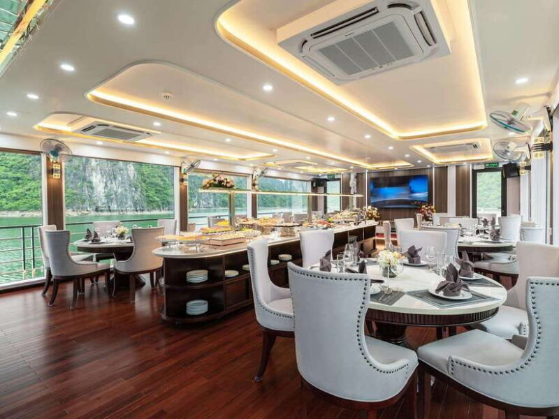 Hercules Ha Long Bay New Cruise From Hanoi With Limousine - The Sum Up
