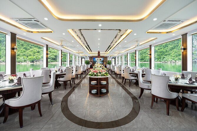 Hercules Premium Cruise Scenic Halong Bay Tour with Buffet Lunch - Sunset and Farewell: A Toast to Ha Long Bay