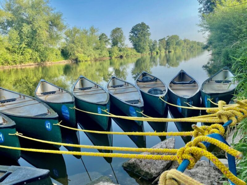 Herefordshire: River Wye Half day unaccompanied canoe trip - Key Points