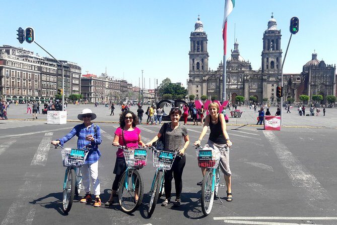 Heritage Bike Tour CDMX evolution since Tenochtitlan - Key Points