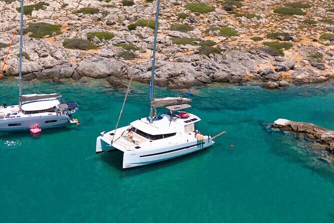Hersonissos: Catamaran Sailing Trip to Dia Island with Lunch - Introduction