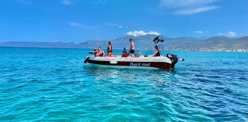 Hersonissos: Rent a Boat - No License Needed - FAQ
