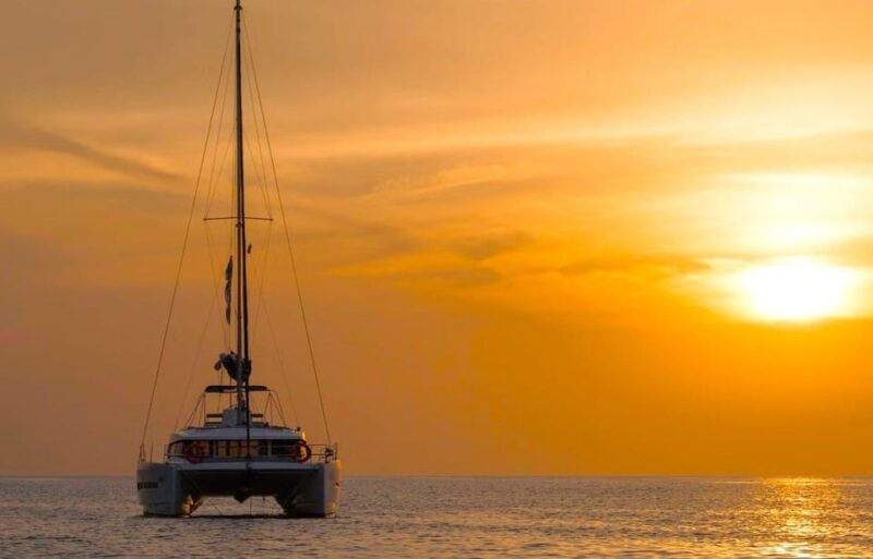 Hersonissos: Sunset Catamaran Cruise with Snacks and Drinks - An Engaging Overview of the Sunset Catamaran Experience