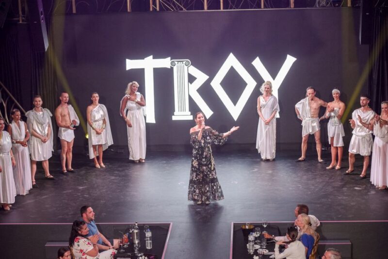 Hersonissos: Troy Dinner-Show Theatre Experience Tickets - Performance and Production Quality