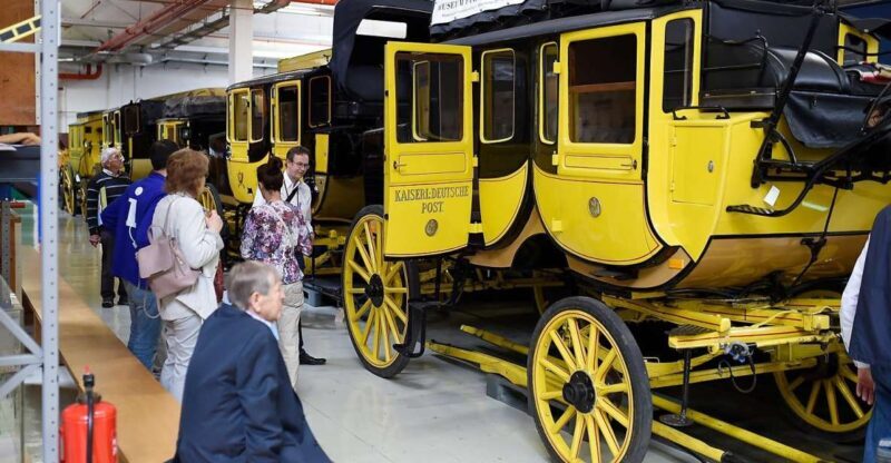 Heusenstamm:tour of the Depot of the museum of communication - FAQ