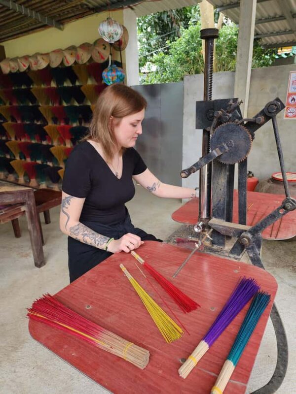 Hi An Incense-Making Workshop Traditional Craft Experience - An In-Depth Look at the Incense-Making Workshop in Hoi An