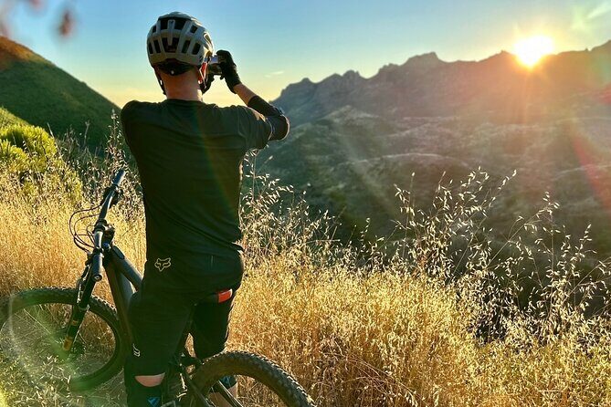 Hidden Grotto Waterfall eMTB & Hiking Adventure Malibu (Beginner) - The Ride to the Hidden Grotto & Waterfall