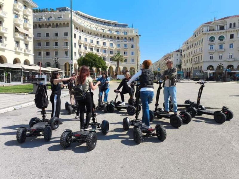 Hidden Thessaloniki by Night with a Small Electric ATV - Top Landmarks and Hidden Corners