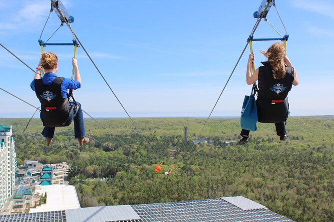 HighFlyer Zipline at Foxwoods - The Experience in Detail