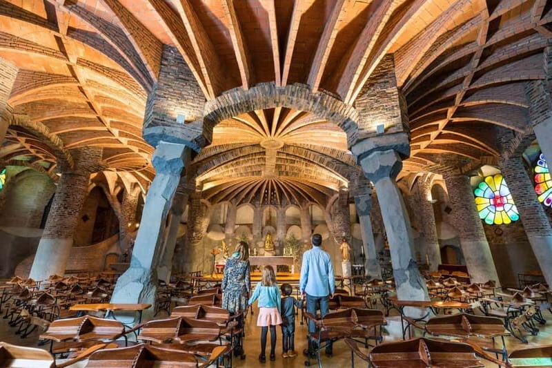 Highlights Guided visit to Gaudi's Crypt and Colonia Güell - FAQs