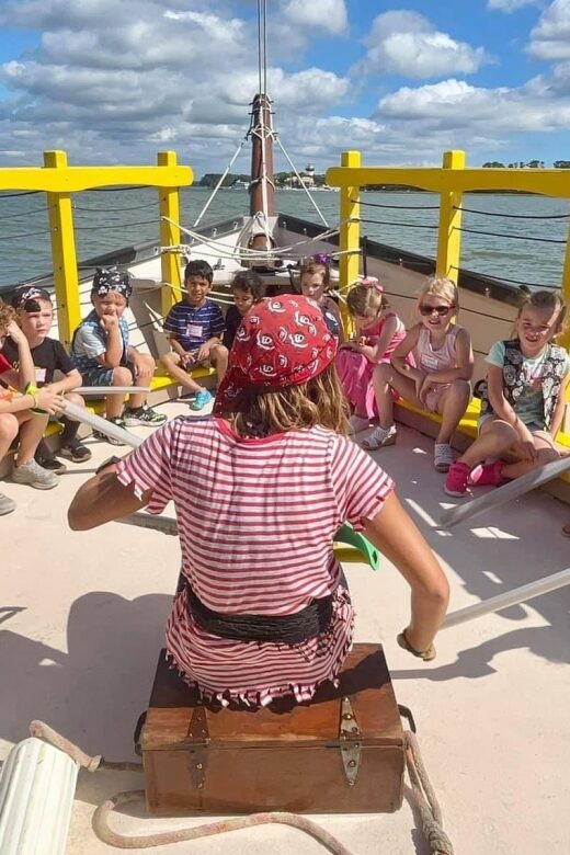 Hilton Head: Child-Friendly Pirate Cruise with Face Painting - Key Points