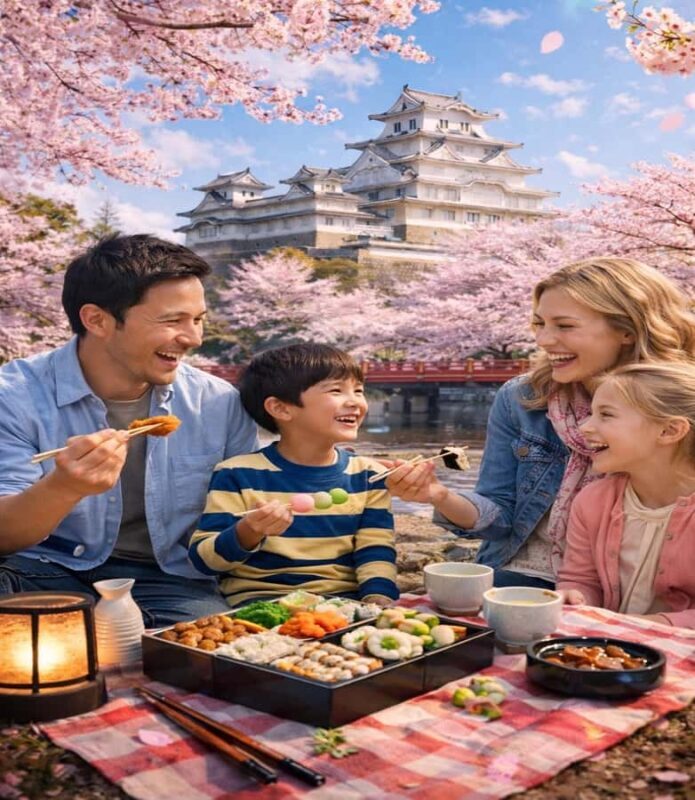 Himeji: Cherry Blossom Picnic Tour with Food & Drinks - Key Points