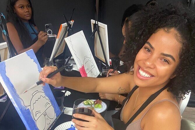 Hip Hop, R&B Paint Party Experience - A Closer Look at the Houston Hip Hop, R&B Paint Party