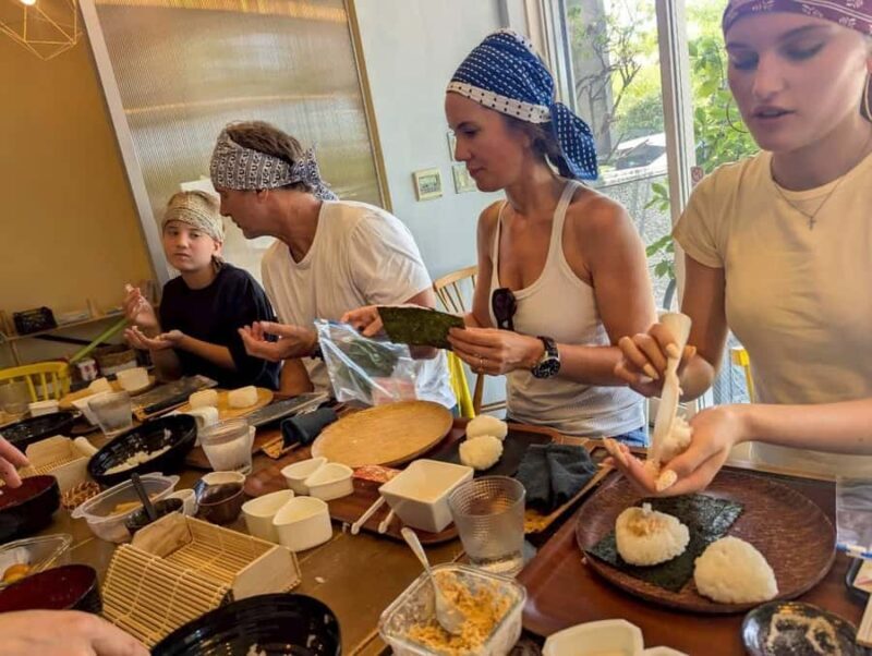 Hiroshima: Onigiri and Miso Soup and Matcha Cooking Class - Key Points