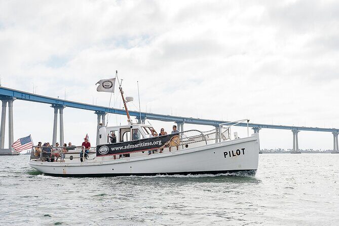 Historic Bay Cruise Aboard 1914 Pilot boat with General Admission - Key Points