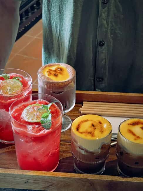 Ho Chi Minh City: Coffee & Paper Flower Workshop Tour - A Sip of Royal Vietnam at the Hue-style Café