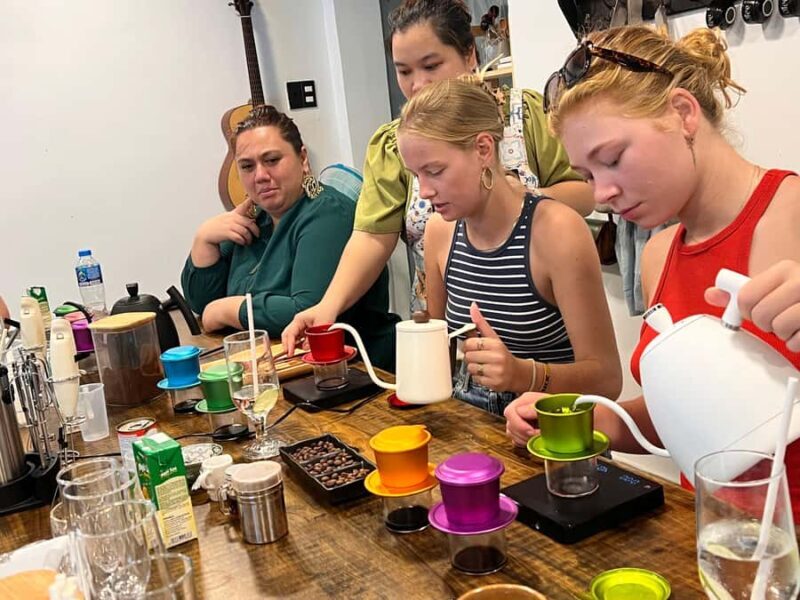 Ho Chi Minh City: Vietnamese Coffee Workshop - 4 Brews - The Value for Coffee and Culture Enthusiasts