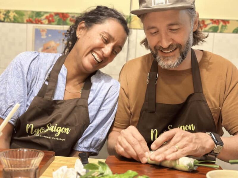 Ho Chi Minh City: Vietnamese Spring Roll Cooking Class - The Experience in Detail
