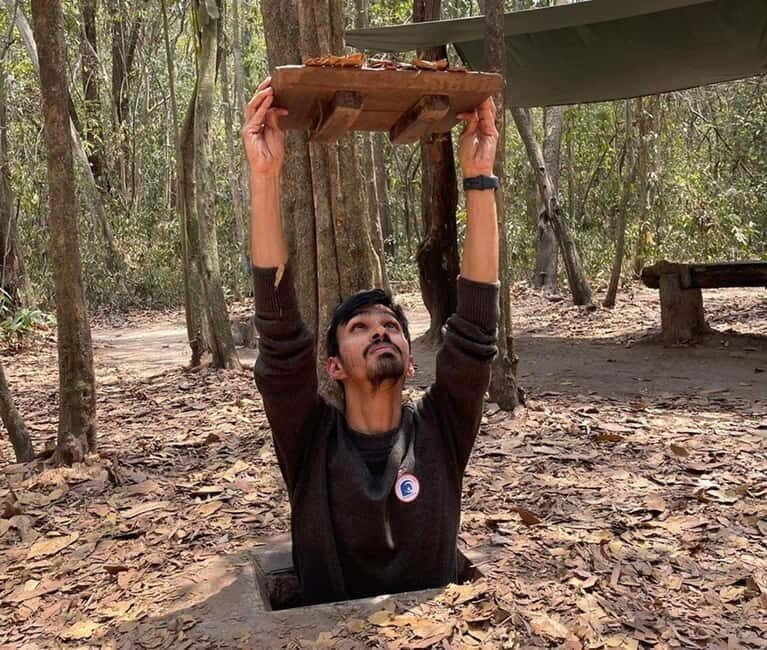 Ho Chi Minh: Cu Chi Tunnels and AK-47 Shooting- MAX 11people - Key Points
