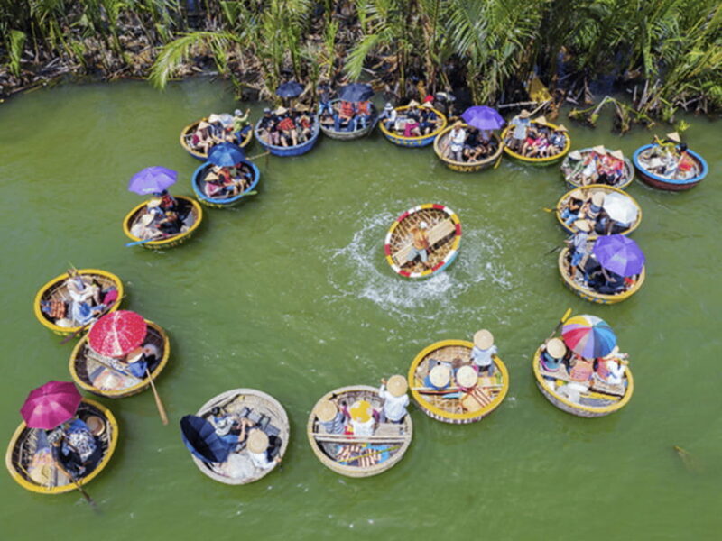 Hoi An: Bamboo Boat Ride & Herbal Foot Soak Package - Key Points