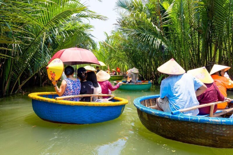 Hoi An: Basket boat tour (include transfer, a fresh coconut) - What to Expect