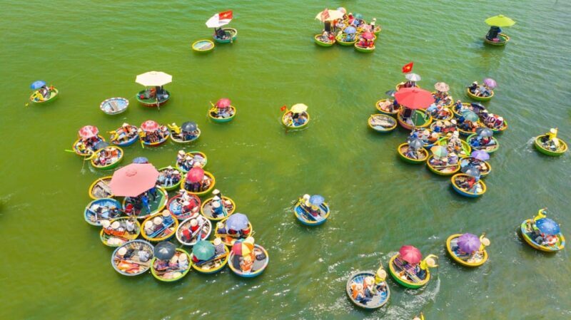 Hoi An: Basket boat tour (include transfer, a fresh coconut) - The Itinerary in Detail