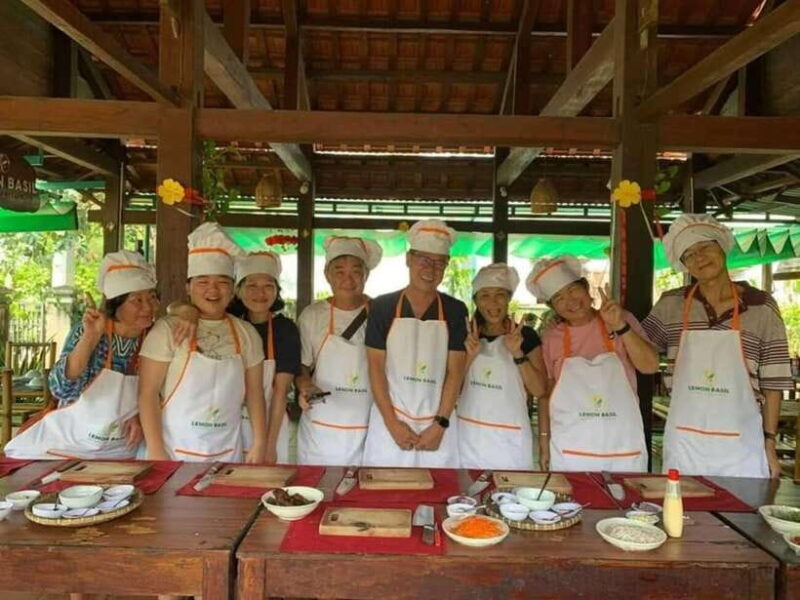 Hoi An: Cam Thanh Cooking Class & My Son Sanctuary Day Tour - Scenic River Voyage and Sunset Views