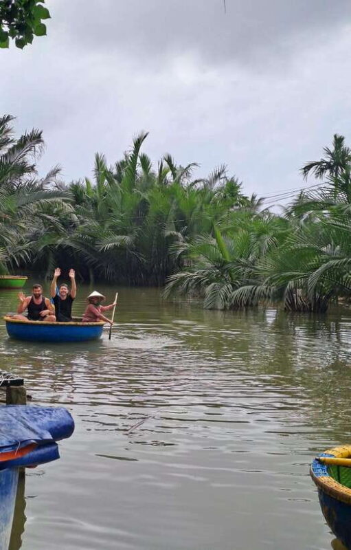 Hoi An City tour -Basket boat ride in the Coconut forest - Authentic Interactions