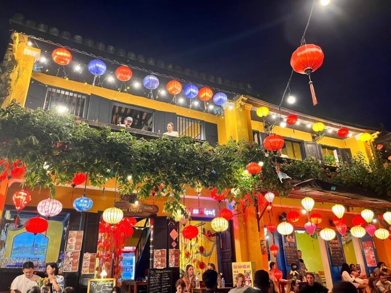 Hoi An City tour - Boat ride - Lantern Release from Danang - Wrap Up and Return to Danang