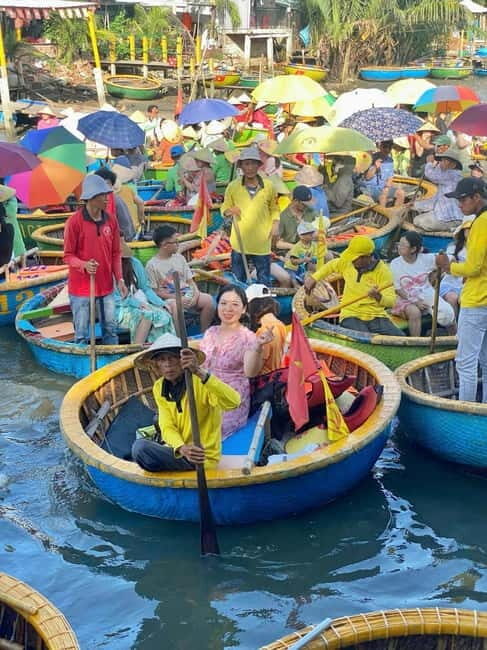 Hoi An: Coconut Basket Boat Ride & Hoi An Memories Live Show - Discovering the Bay Mau Coconut Forest