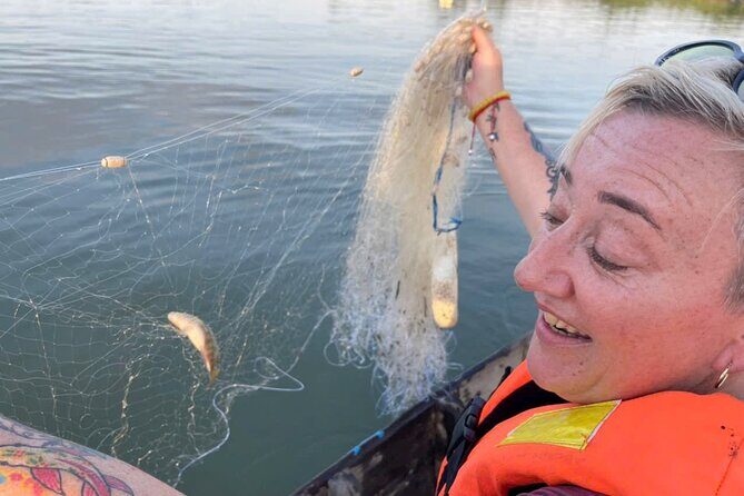 Hoi An Cycling Fishing net Rice Wine and Noodle Making for Lunch - Key Points