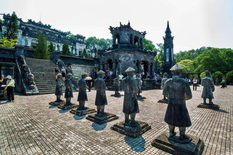 Hoi An: Imperial Hue And Scenic Hai Van Pass Discovery Tour - The Khai Dinh Tomb: An Architectural Fusion