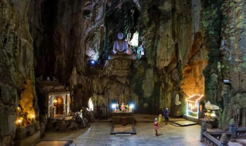 HOI AN: Marble & Monkey Mountain, Am Phu Cave Sun Set Tour - Key Points