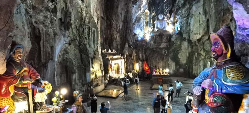 Hoi An: Marble Mountains, Am Phu Cave & Monkey Mountains - Visiting Am Phu Cave