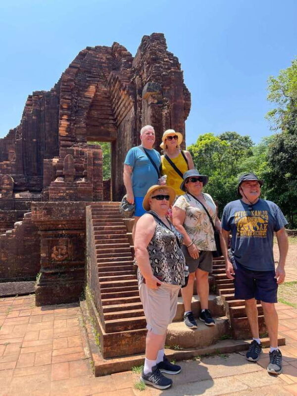 Hoi An: My Son Ruins; Bus-Boat-Cultural Show-Lunch-Guide - Scenic Boat Ride on the Thu Bon River
