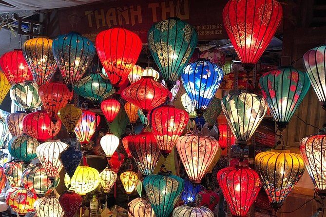 Hoi An Night Market with Hoi an walking Tour , Colourful Lanterns, Boat Ride - Transportation & Practical Details