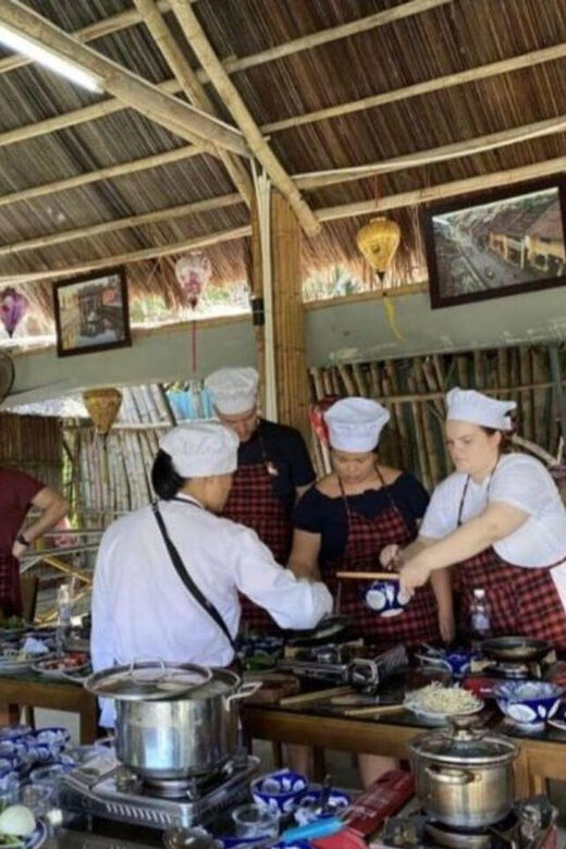 Hoi An: Vegetarian Cooking Class w Local Family and transfer - The Itinerary in Detail