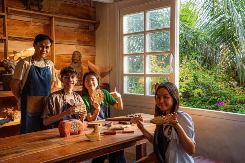 Hoi An: Woodblock Carving Workshop with Local Artist - The Carving Experience