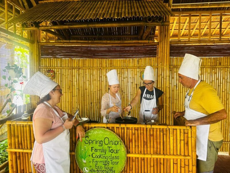 HOIAN: LANTERN MAKINGFARMER AT TRA QUE SMALL GROUP - Authentic, Value-Packed Experience