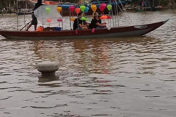 HoiAn Small Boat By Night on Bach Dang River - The Itinerary in Detail